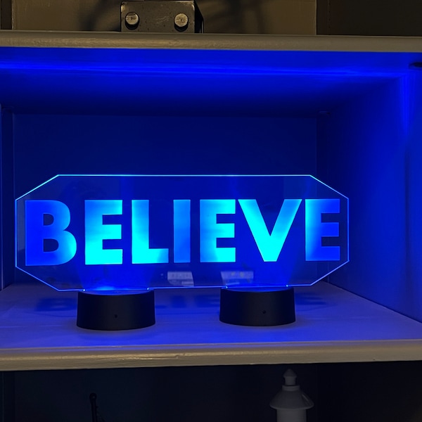 Personalized XL Gamertag Light Sign , Custom Gamer Tag Sign ...