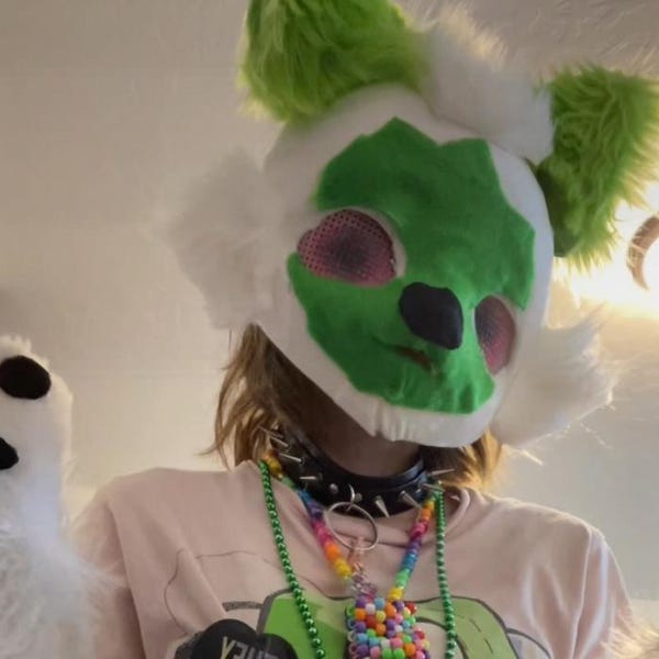 Cute Fursuit Head Base Smiling Face ｜kigurumi Mask Base｜cheap Furry ...