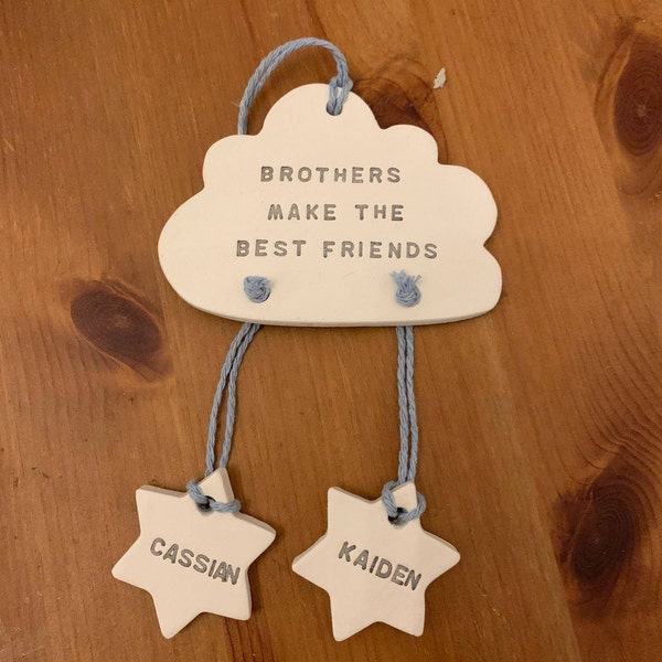 Brothers Make the Best Friends Clay Keepsake, Best Big Brother ...