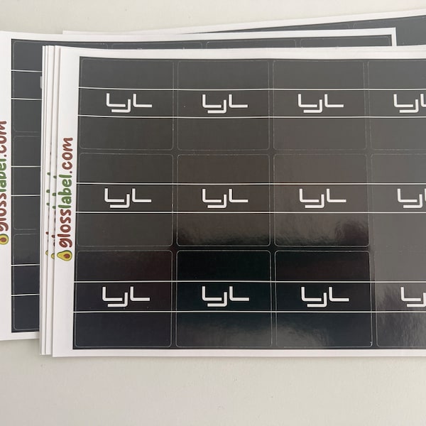 High Gloss Custom Square Labels, Custom Logo Labels, Square Logo Labels ...