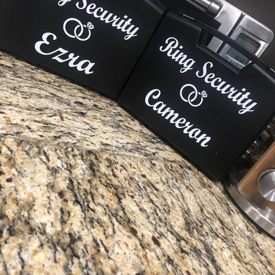 Ring Security Box With FREE Sunglasses, Ring Holder Inside, Ring Bearer ...