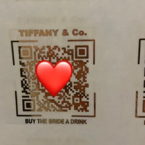 Buy Me a Shot I'm Tying the Knot QR Code Bracelet Custom Engraved ...