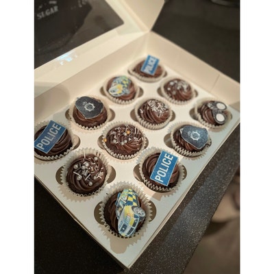 Police Mix Collection Stand up Cake Toppers 12 Pack - Etsy