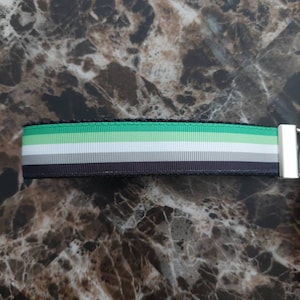 Aroace Flag Keychain Aroace Wristlet Aroace Key Fob Aroace Key Ring ...