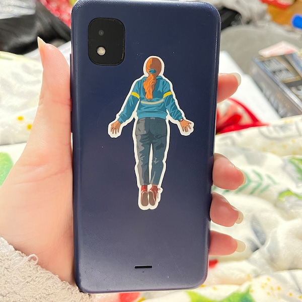 Max Mayfield Floating ST Vinyl Sticker - Running up That Hill Lucas ...