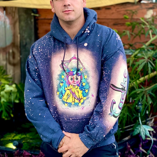 Scary Halloween Doll, Cora Hoodie, Dreaming,custom Bleach T-shirt ...