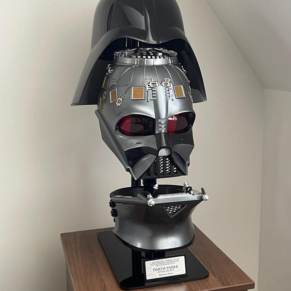 Darth Vader Exploded Helmet Display Stand | Star Wars Black Series ...