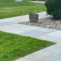 Monogram Last Name Rock Engraved Stone Personalized - Etsy Canada