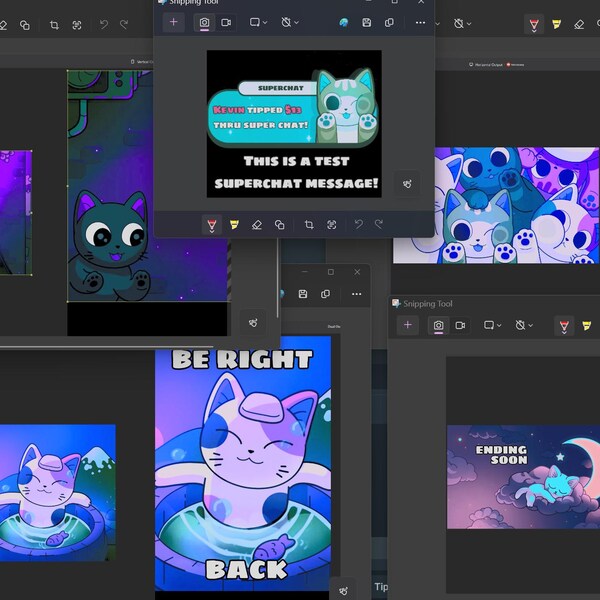 Stream Countdown Widget • Countdown Timer for Twitch and Youtube Streamers • Timer Animations ...