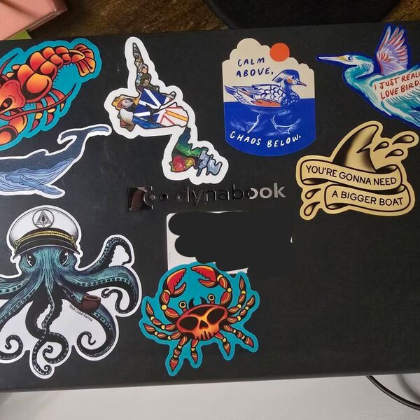 Kona Blue Laptop Sticker | UFO UAP Sticker | Waterproof Vinyl Sticker ...