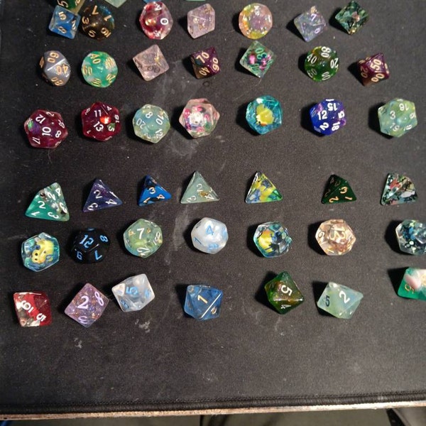 HALF Pound of DND Dice, Assorted Loose Dice, Dice by Weight, Dnd Dice ...