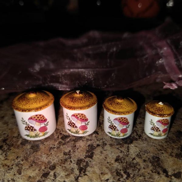 1:12 Scale Ahi Tuna Poke Aspic Mold Dollhouse Miniature Mid Century ...