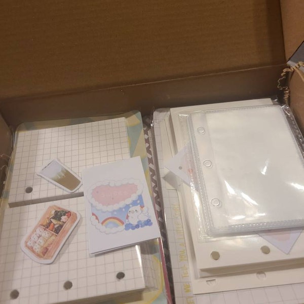 Mini Binder Graph Refill Paper 160 Sheets - Etsy