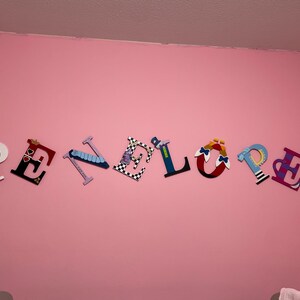 Personalized Disney Alice in Wonderland Inspired Wooden - Etsy