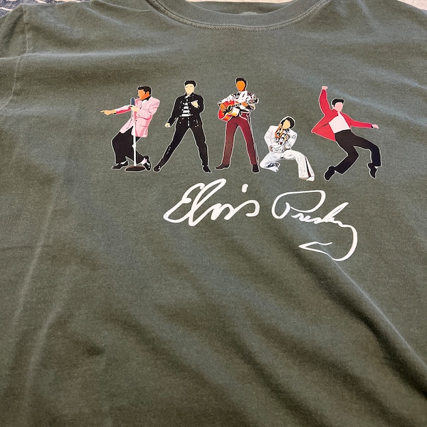 Elvis Presley Comfort Colors Shirt, Elvis Presley Gift, Elvis Presley ...
