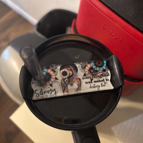 Stanley Name Plate, Frog Stanley Straw Cover, Straw Topper,40oz Straw ...