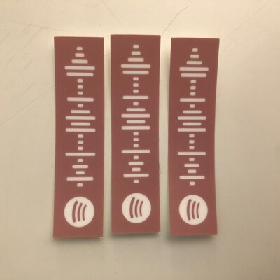 Custom Spotify Song Code Sticker Personalized Scannable Spotify Code ...