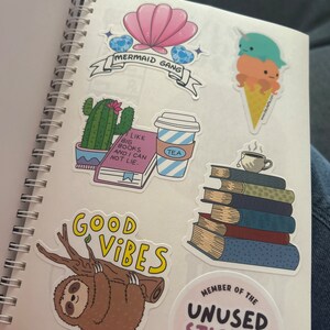 Unused Sticker Club Sticker Gift for Sticker Collectors - Etsy