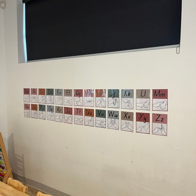 Alphabet Desk Strips With Number Line Editable Student Name - Etsy