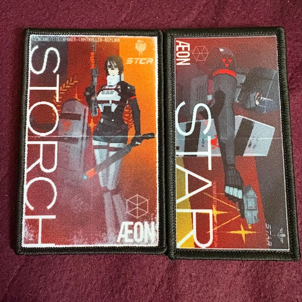 STAR Replika Unit, SIGNALIS Inspired Inspired Anime Morale Patch - Etsy