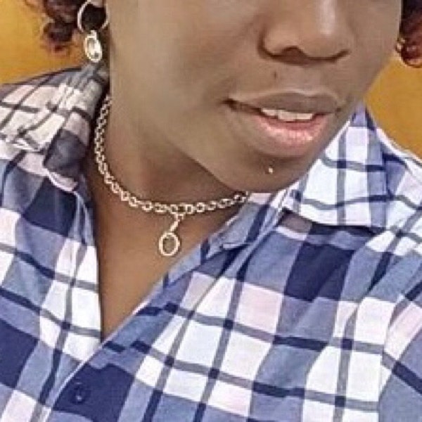 Dainty Handmade Birthstone Keepsake Necklace With O Ring • Subtle ...