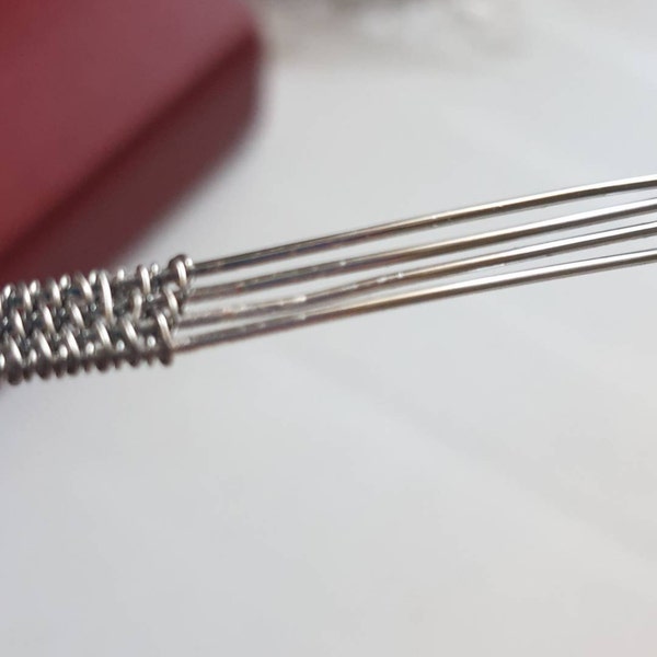 1.0 Mm - 18 GA - Memory Wire - 5.5 Cm (2.2 Inch) Diameter - Silver ...