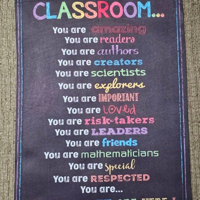 When You Enter This Classroom Sign PRINTABLE Poster INSTANT DOWNLOAD ...