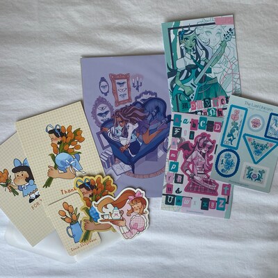 Cottage Core Sticker Sheet - Etsy