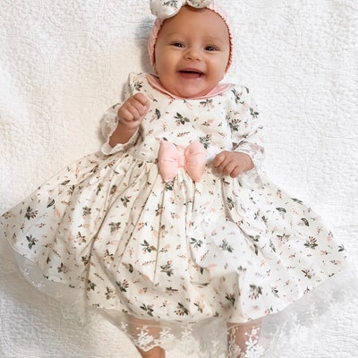 Beautiful Smart Retro and Vintage Baby Girl Easter Dress With - Etsy