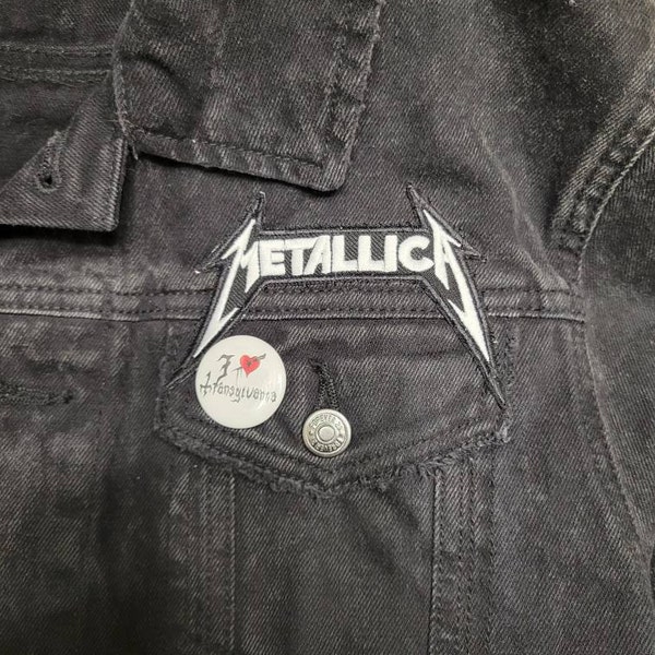 Metallica Band Patch, Metallica Heavy Metal Patch, Heavy Metal Band ...
