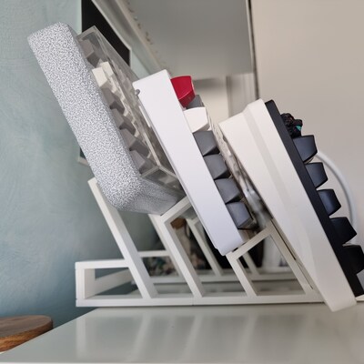 3D Printed Triple Tier Keyboard Display Stands - Etsy