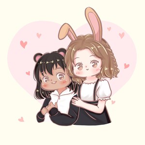 Custom Kawaii OC Portrait Cute Chibi Y2K Anime Cartoon - Etsy