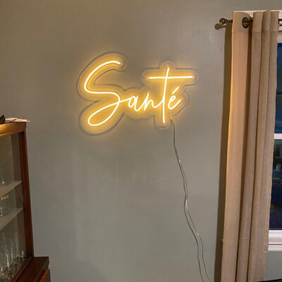 Create Your Own LED Neon Sign: Word, Sentence, Logo Custom Neon Sign ...