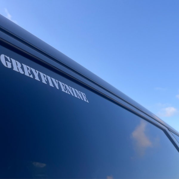 G59 Suicideboys Skull Decal - Grey Five Nine Logo Outline Only - Etsy