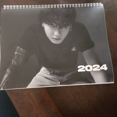BTS Albums 2024 Desk Calendar Kpop Desk Calendar, Kpop 2024 New Year ...