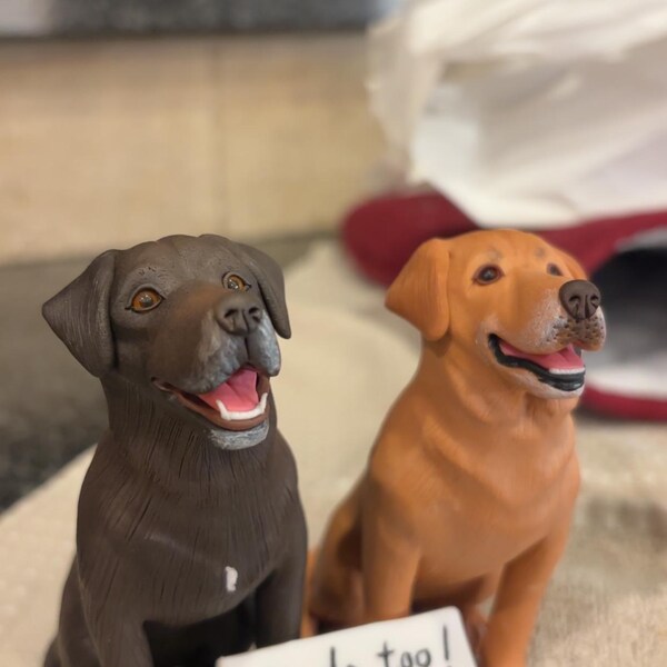 Custom Anniversary Couple Bobblehead, Personalized Lover Statue ...