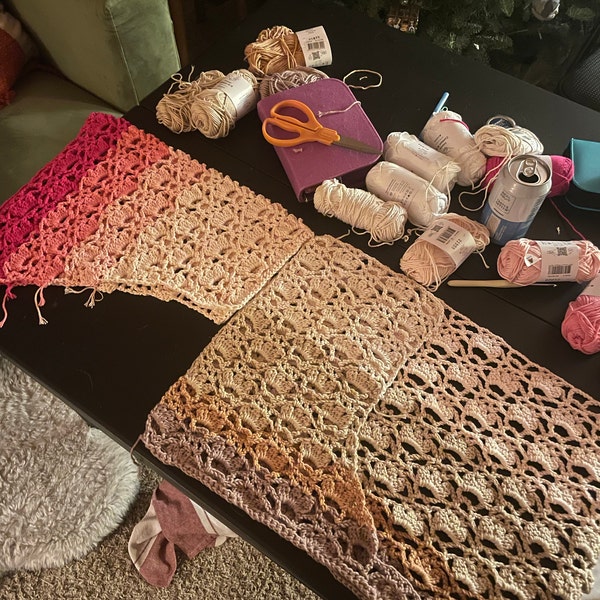 Spin Your Record Player Coasters Crochet Pattern - Etsy