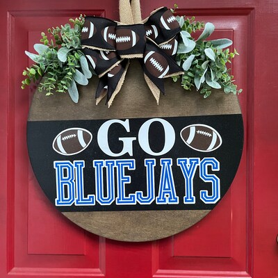 Front Door Decor Football Sign Sports Sign Football Gift Football Door ...