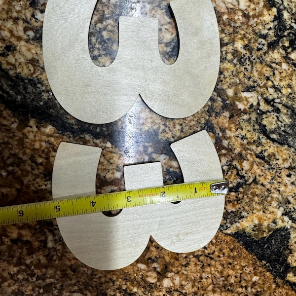 Unfinished Wooden Block Number 4 Craft From 1 up to 46 DIY - Etsy