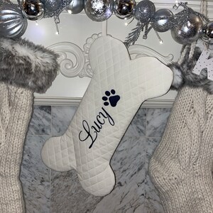 Personalized Christmas Stockings, Beige Christmas Stockings, Block ...