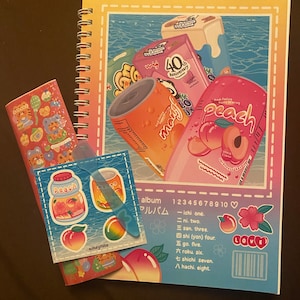 Kawaii Flip Phone Y2k Bookmark Stationary, Reading, Book, Gift, Pink ...