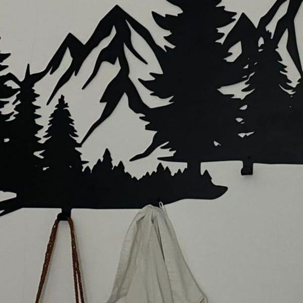 Extra Large Tree Coat Rack, Entryway Organizer, Wall Hooks Unique ...
