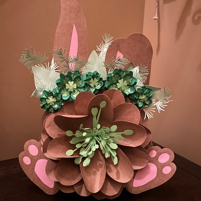 Clover Mini Paper Flower Digital File PNG/SVG/PDF Paper Flower Bouquet ...