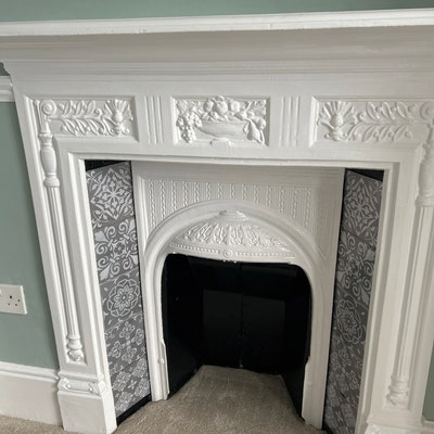 48 Victorian Mosaic Tile Stickers 6 Inch Kitchen Grey Tile Stickers 4 ...