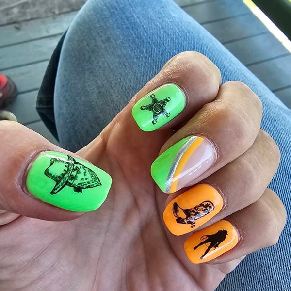 Athena Ancient Greek Goddess Nail Art Decal Sticker - Etsy