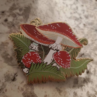 Neopets Paint Brush Darigan Brush Gold Glitter Small Enamel - Etsy