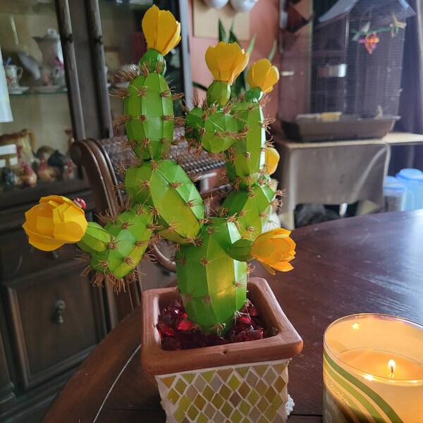 Cacto Nopal - Moldes - Download Instantâneo - Tutorial em Vídeo - Cacto ...