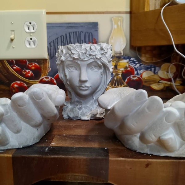 Middle Finger Concrete Statue, Flipping off Garden Statue - Etsy