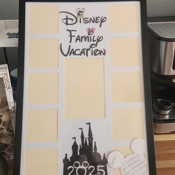 Disney Mickey Mouse Picture Frame Collage Photo Frame Birthday Disney ...