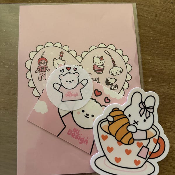 Tour House Die Cut Sticker- Tour/cute Kawaii Sticker - Etsy